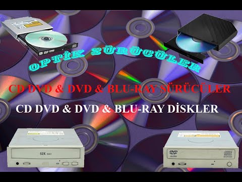 Bilgisayar CD DVD & Blu-ray Optik Sürücüleri ve Disketleri