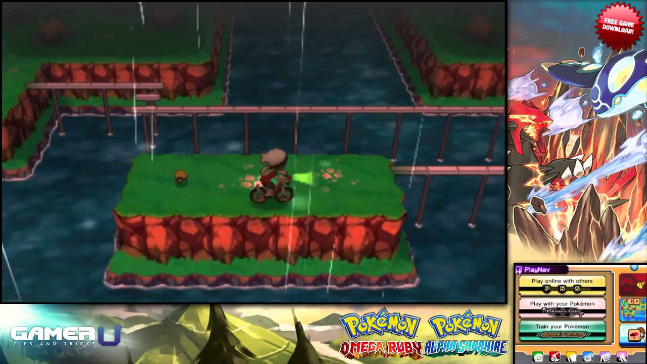 Pokemon Omega Ruby and Alpha Sapphire - How to get Both Arco and Mach ...