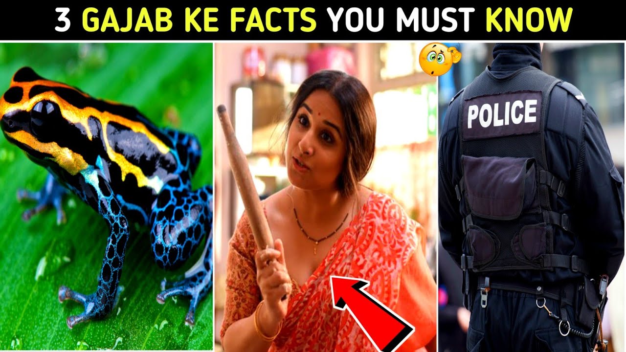 3 GAJAB KE FACTS||3 Mind-blowing Facts||Bulletproof Janvaar||#197 - YouTube