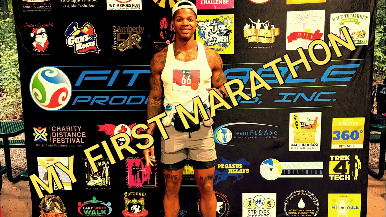 Vlog: My First Marathon | Running Tips | - YouTube