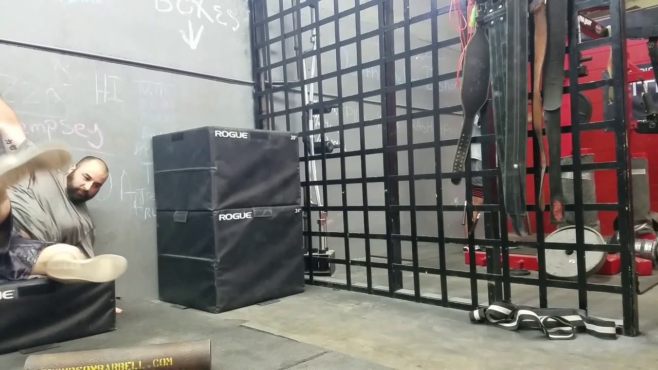 Crossfit/Crossfat Box Jump Fail - YouTube