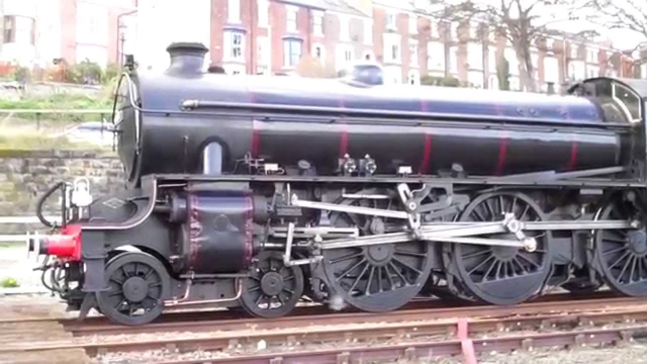 K4 61994 and B1 61264 at Bog Hall, Whitby 22nd March 2014 - YouTube