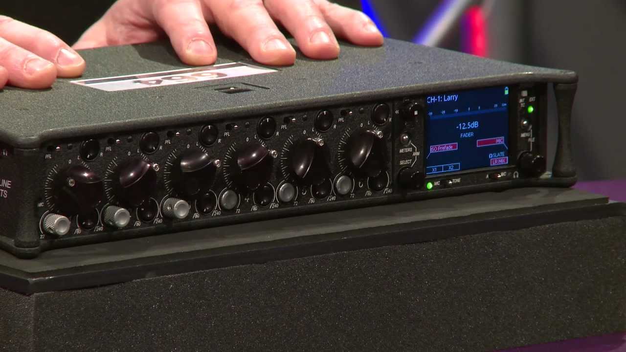 Sound Devices 664 6in/4out Field Production Audio Mixer Overview | Full Compass - YouTube