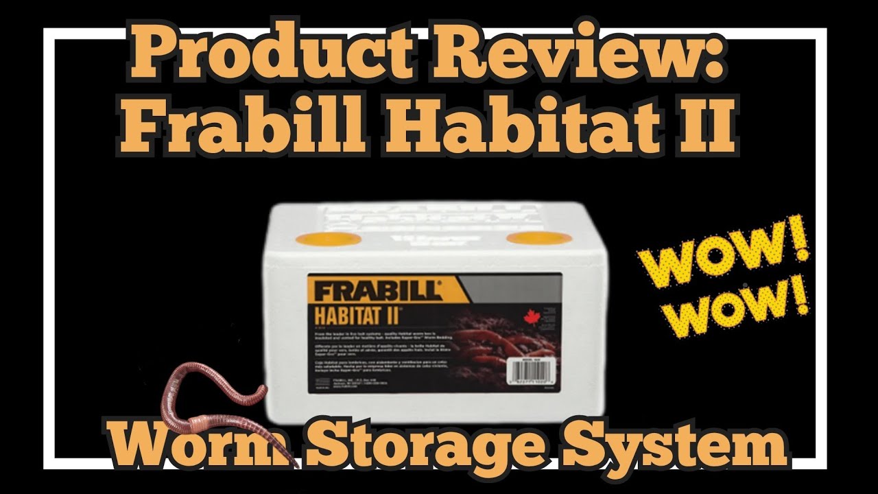 Product Review: Frabill Habitat II Worm Box - YouTube
