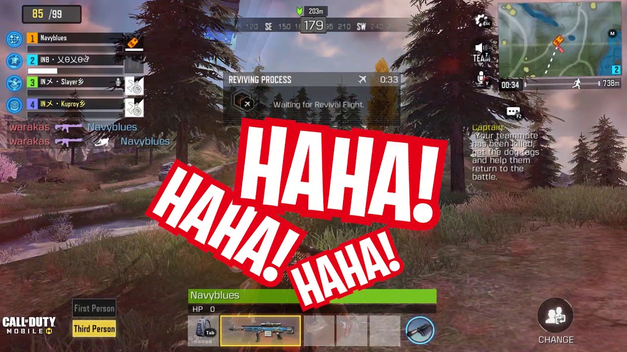 Bacod ON, Skill OFF - CODM [Funny Moment] - YouTube