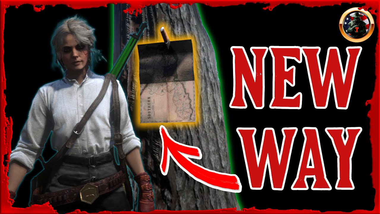 RDO Treasure Map Farm 💥NEW WAY💥 Fort Wallace in Red Dead Online - YouTube