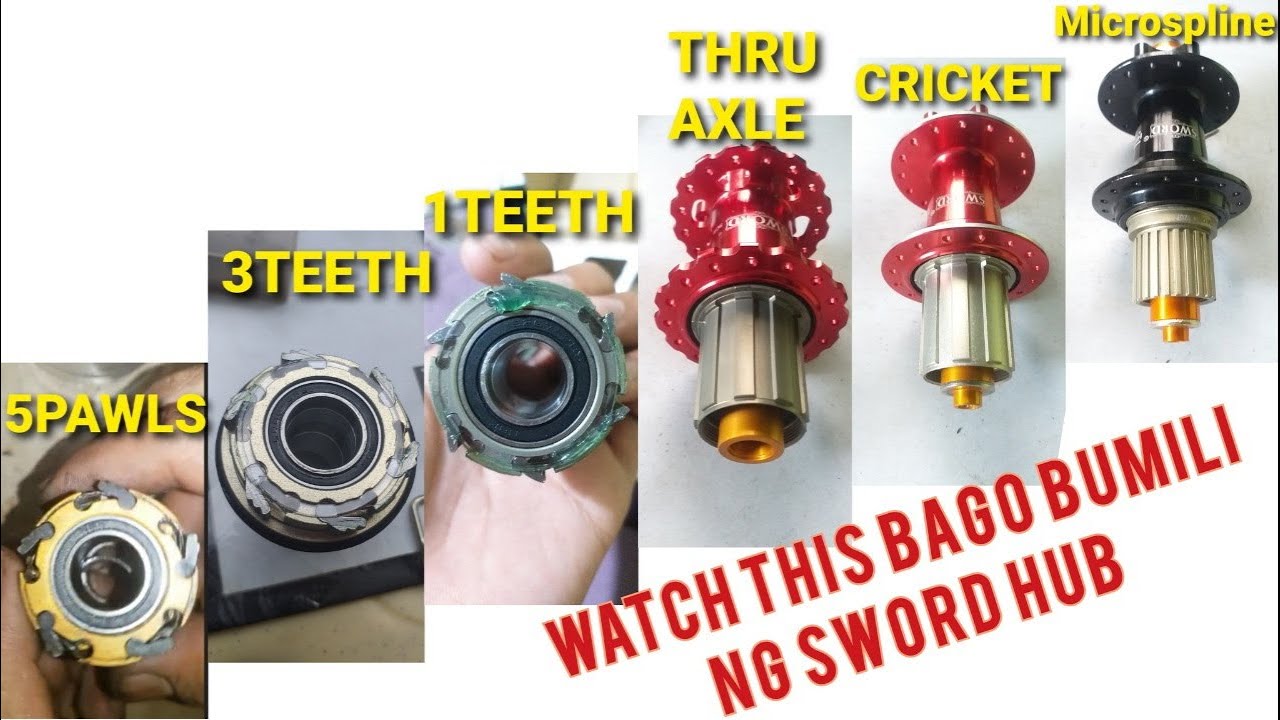 All Sword Hub Versions Comparison | Sound | Specs | Bearing Size ...