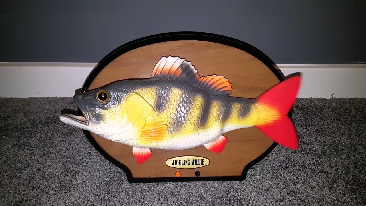 Wiggling Willie (singing fish) - YouTube