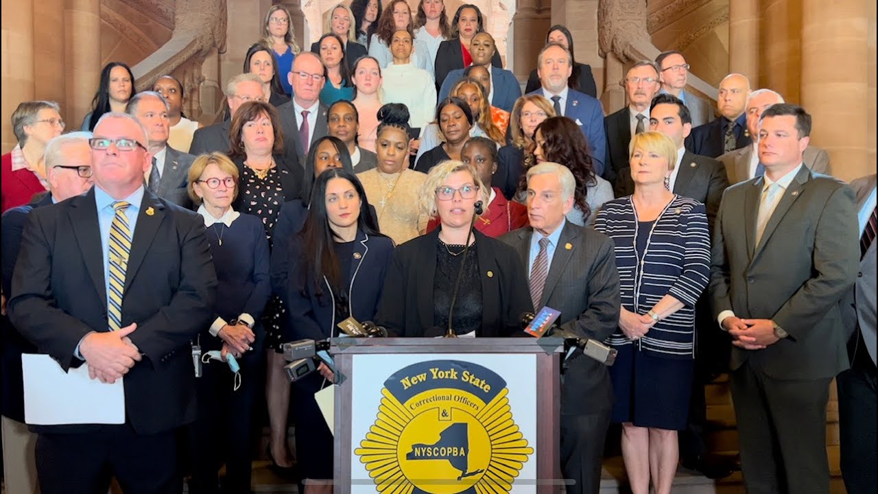 Women of NYSCOPBA Press Conference 050923 - YouTube