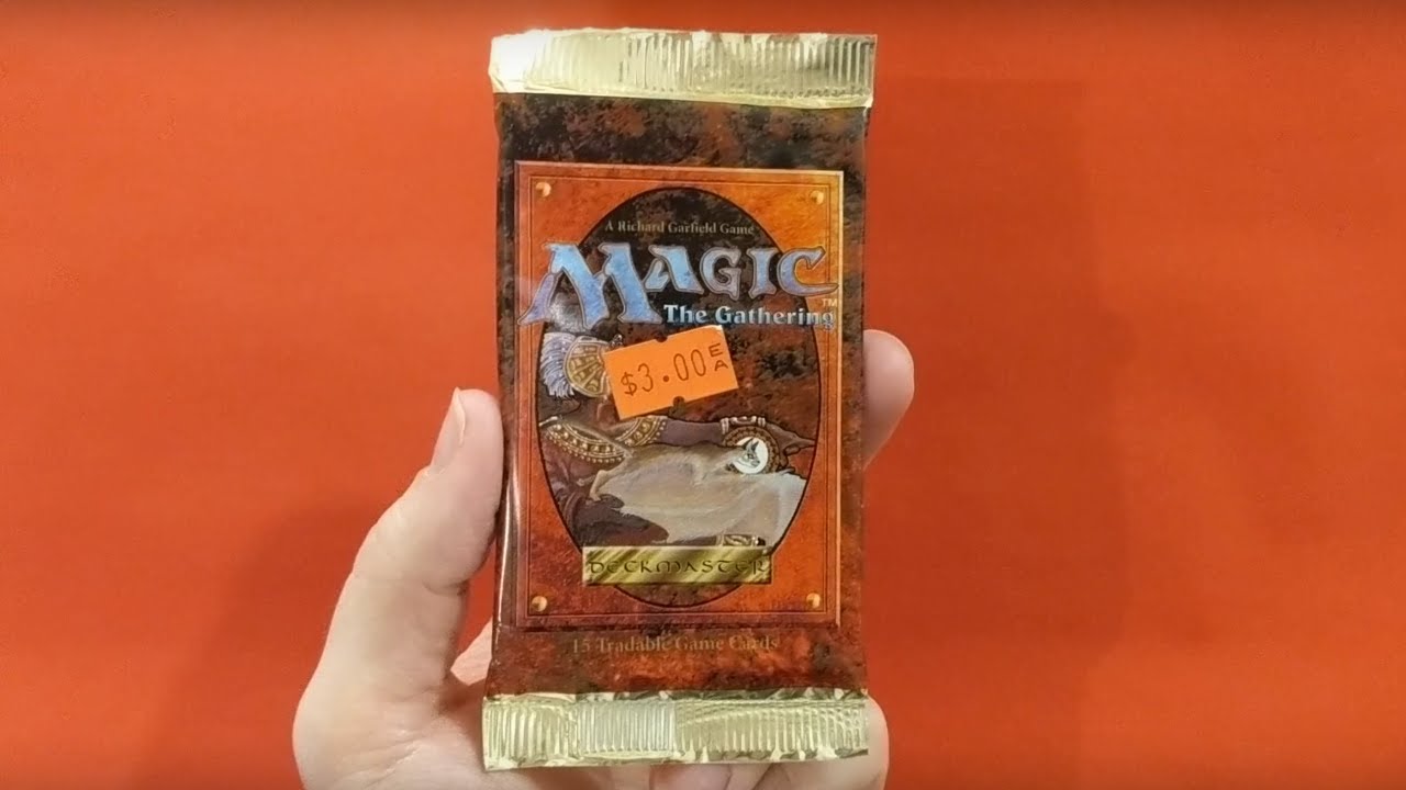 MTG 4th Edition Pack Opening - YouTube