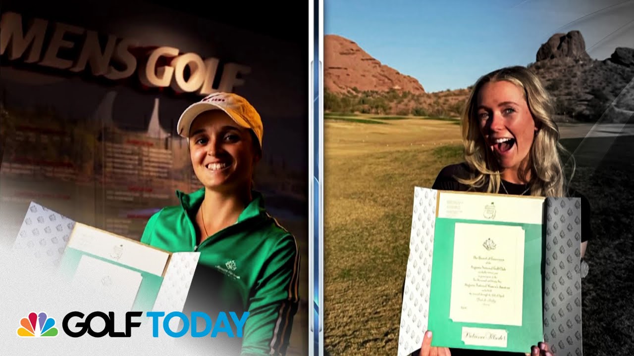 Carolina Melgrati, Patience Rhodes to play Augusta National Women's Am ...