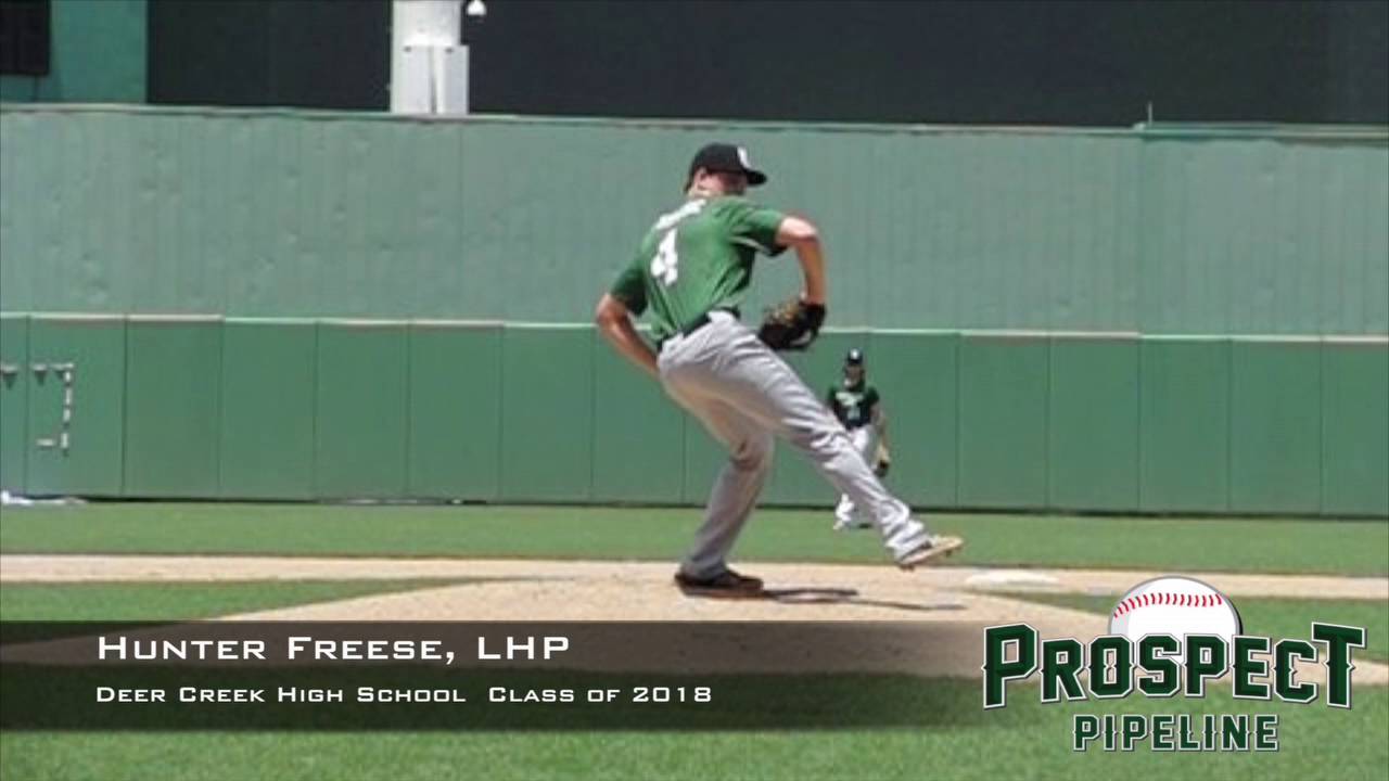 Hunter Freese, LHP, Deer Creek High School, Pitching Mechanics at 200 ...