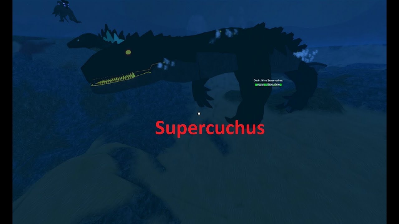 Roblox Dinosaur Simulator - Supersuchus! - YouTube