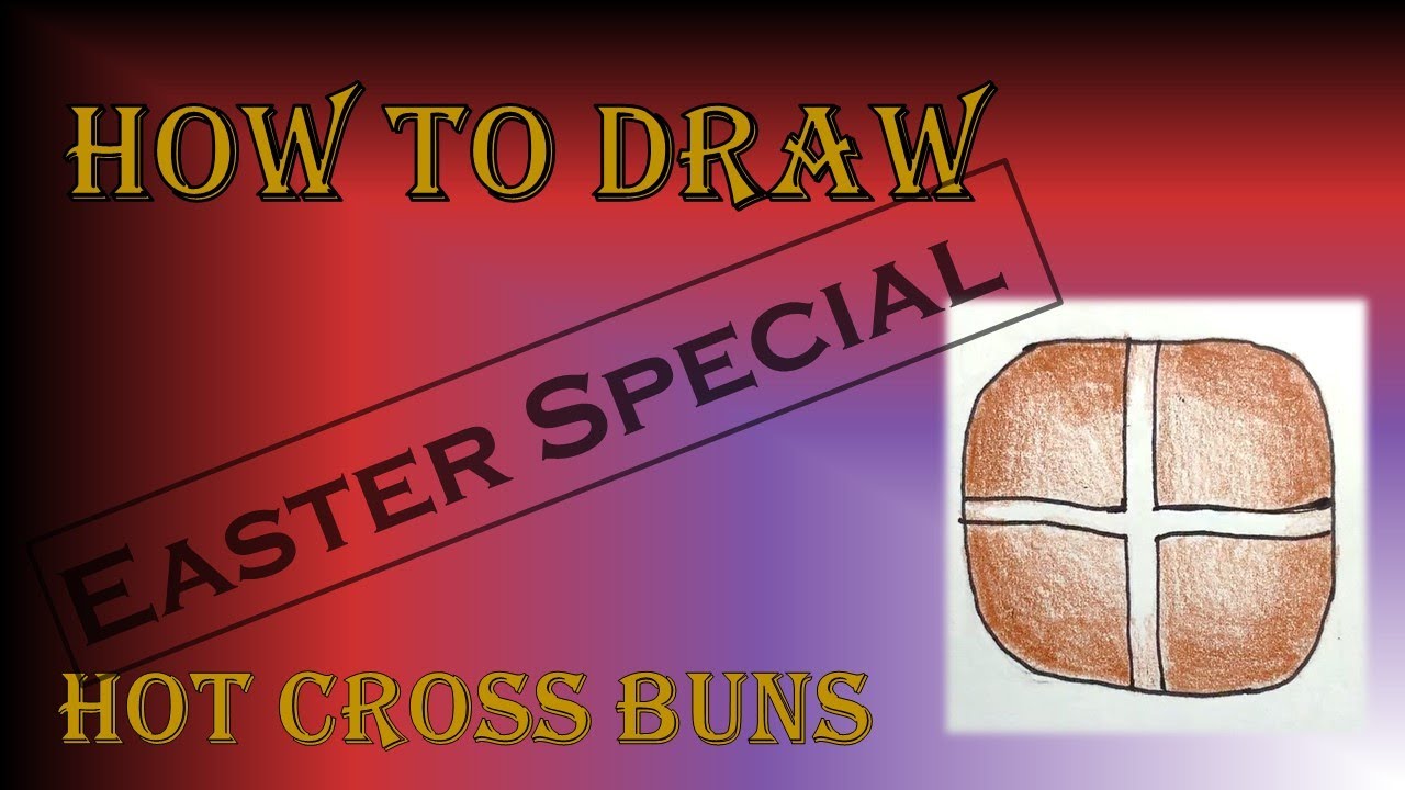 EASTER SPECIAL: How to Draw Hot Cross Buns | by AyJay the Pencil Artist ...