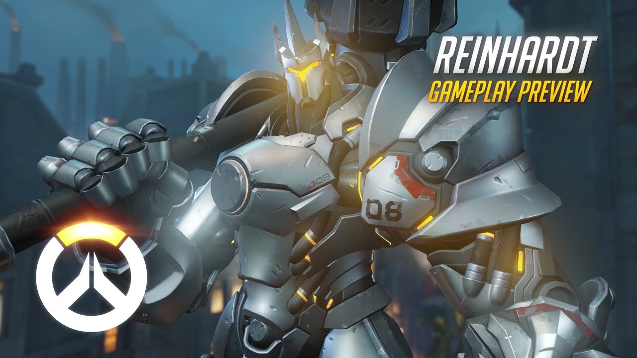 Overwatch: Reinhardt Gameplay Preview (EU) - YouTube