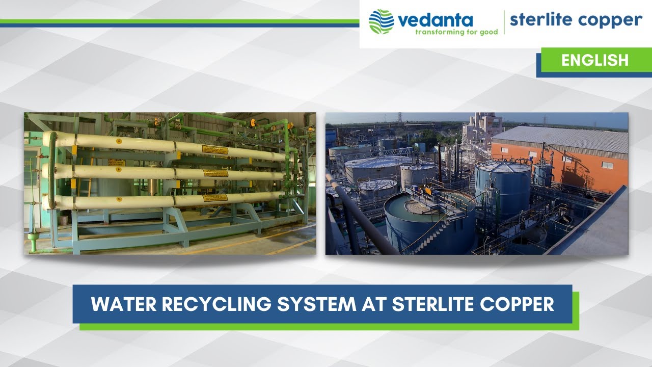 Sterlite Copper - Water Recycling System (English) - YouTube