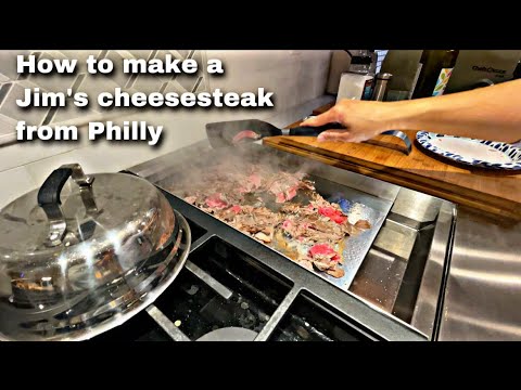 How to recreate a Jim's Philly Cheesesteak! - YouTube
