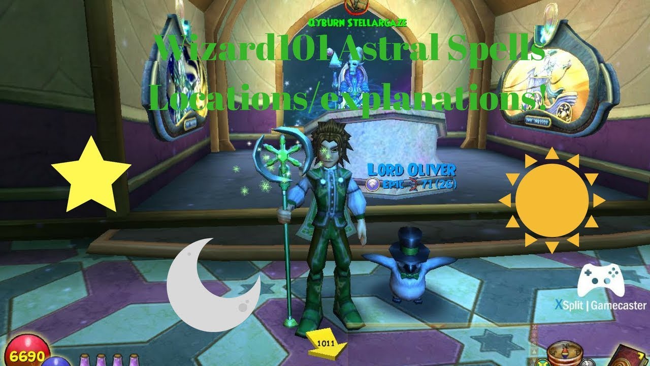 Wizard101 Astral Spells which to get with locations/explanations! - YouTube