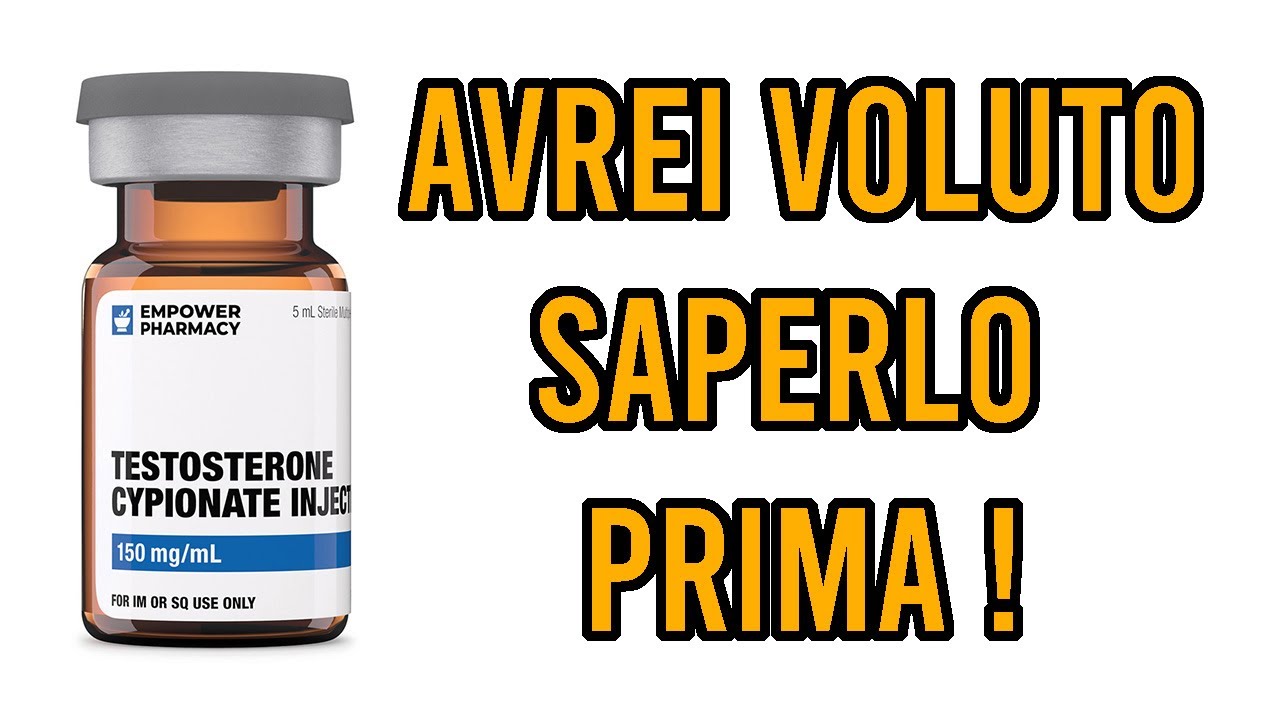 Cinque cose cose che avrei voluto sapere prima di iniziare la TRT ...