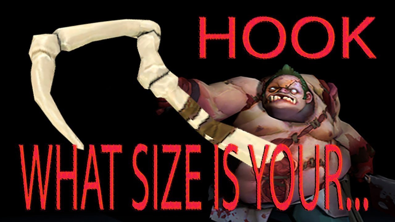 Pudge DragonClaw HOOK Dota 2 How to Make Как сделать Драгон Хук Дота 2 ...
