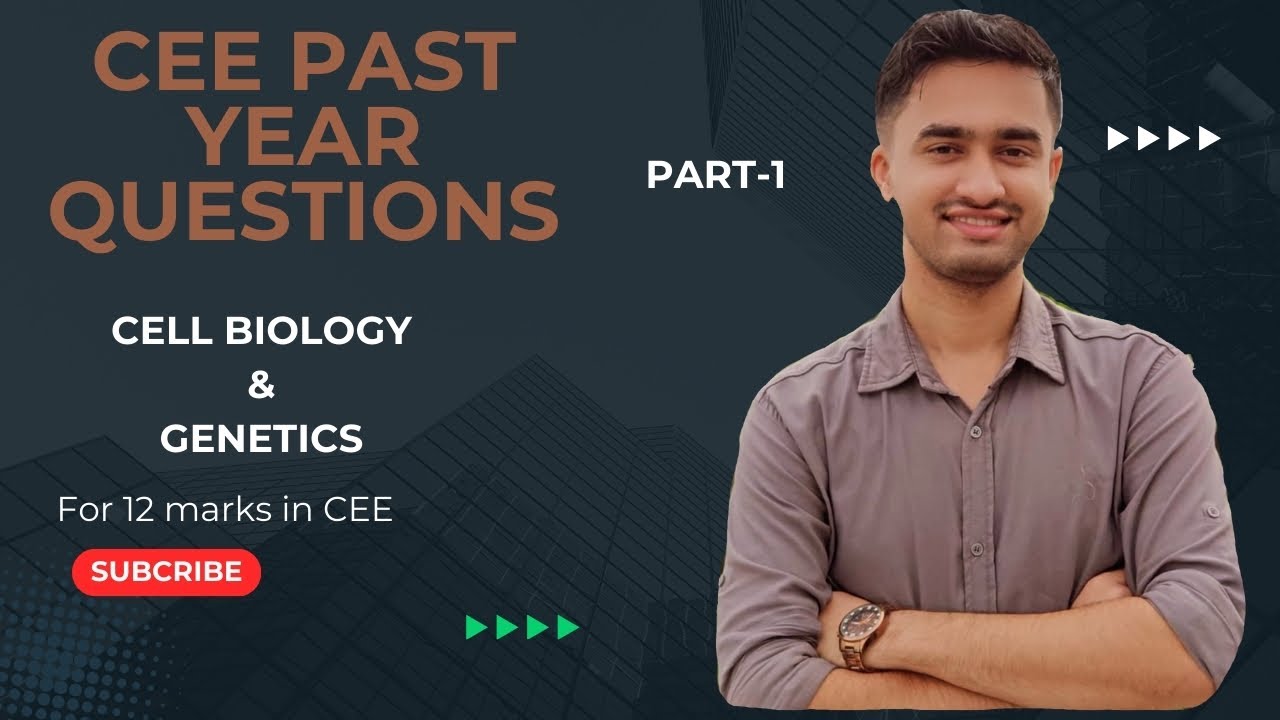 Botany Past Year Questions With Solutions-Part-1||CEE||Medico Zeewan ...