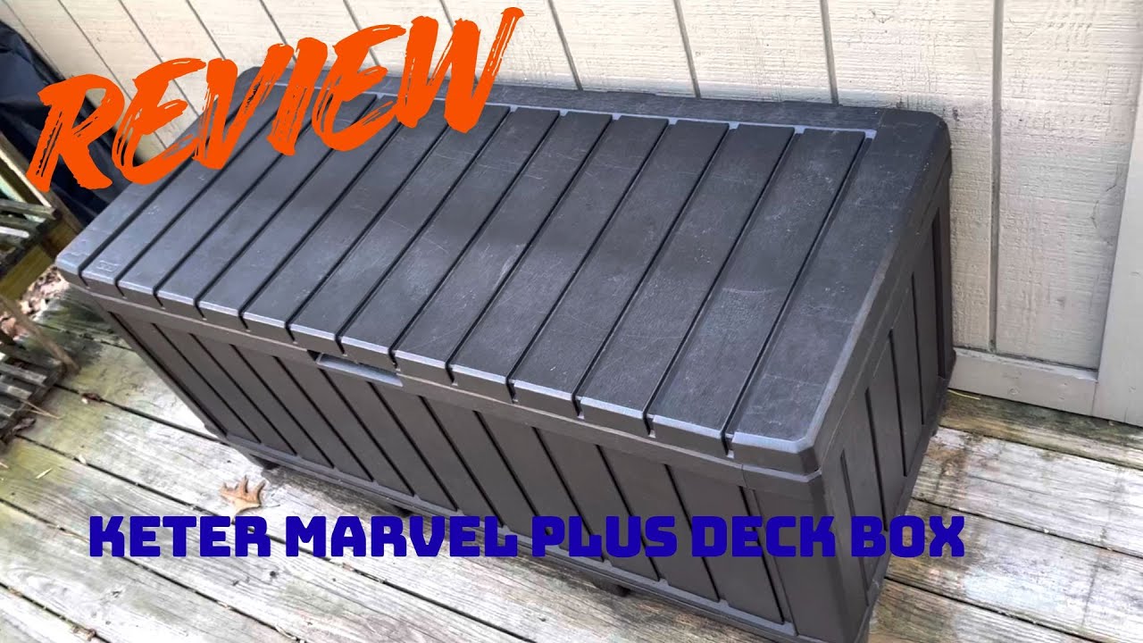 Keter Marvel Plus Deck Box Review | Best Outdoor Storage Solution ...