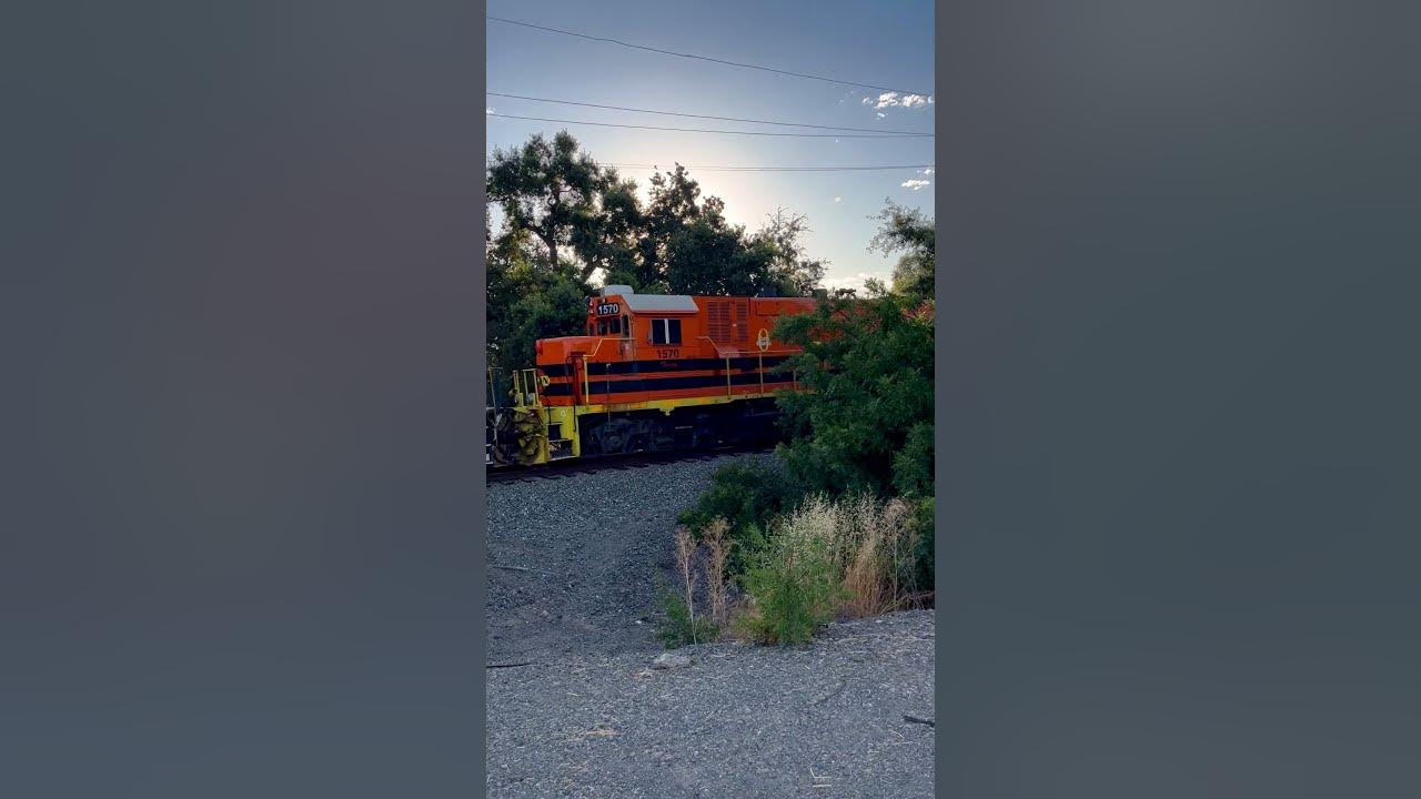 RARE* CFNR 502 3 locomotive train! - YouTube