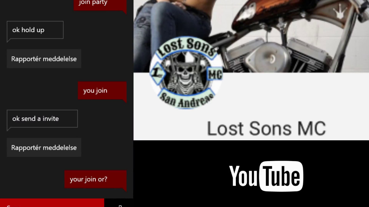 Funny video off Lost Sons MC - YouTube