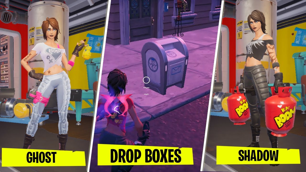 Destroy SHADOW or GHOST drop boxes using Explosives! Unlock Shadow or ...