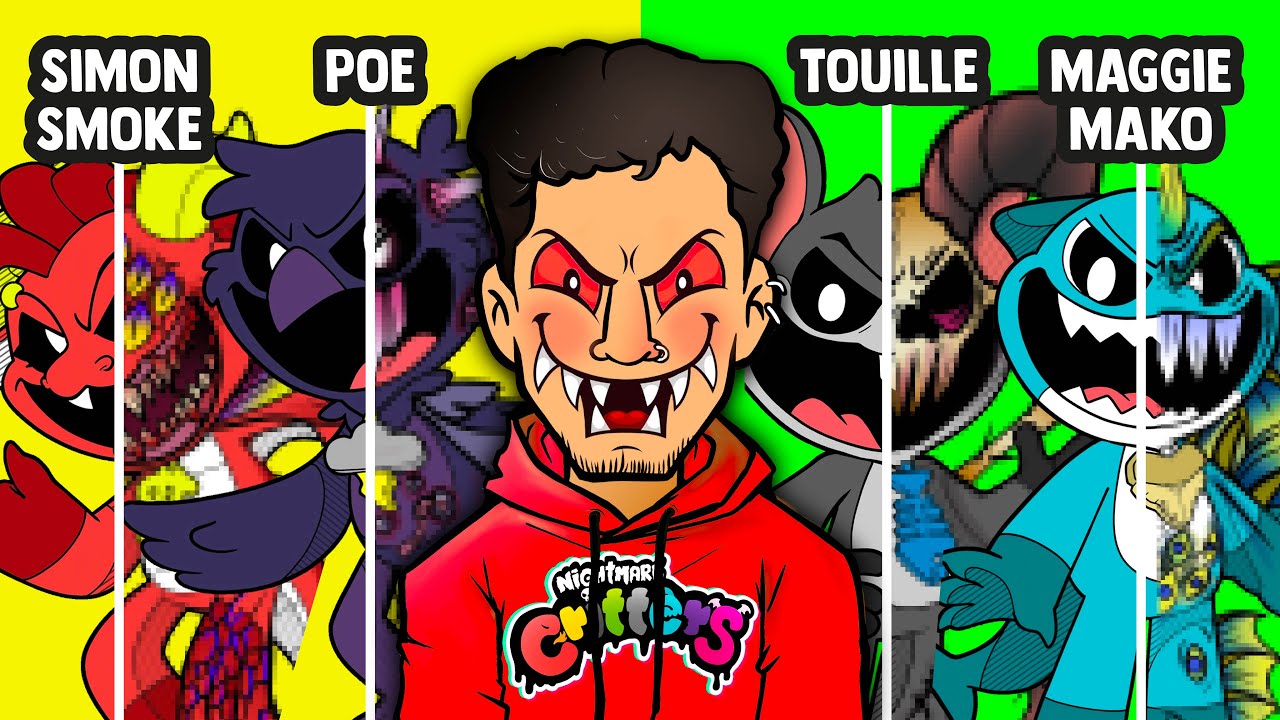 POPPY PLAYTIME 4 Nightmare Critters MONSTRUOS Parte 2 😱🔥 - YouTube