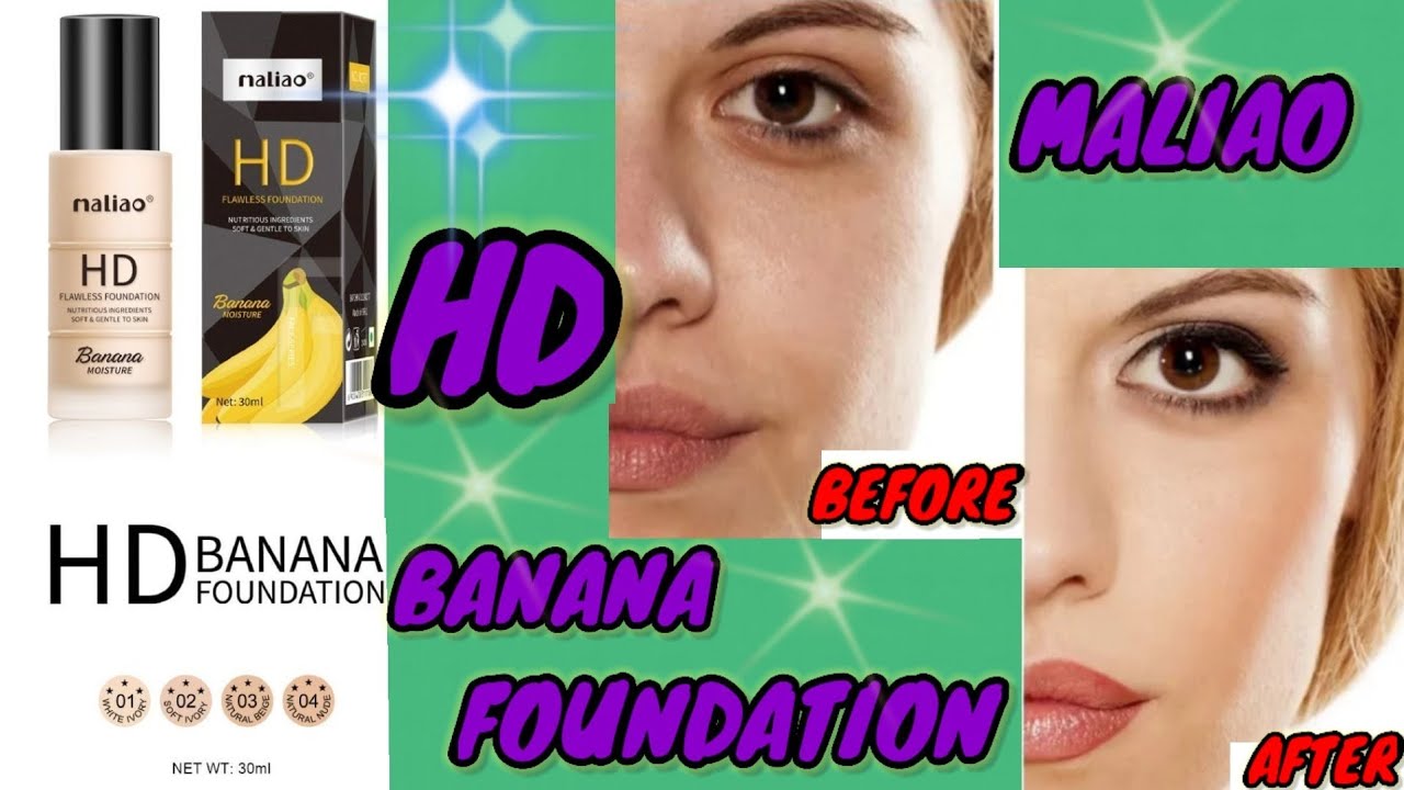 Best foundation| HD foundation review| Maliao high coverage foundation ...
