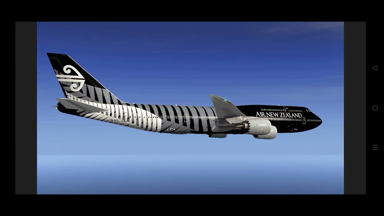 Air New Zealand 747-8i - YouTube
