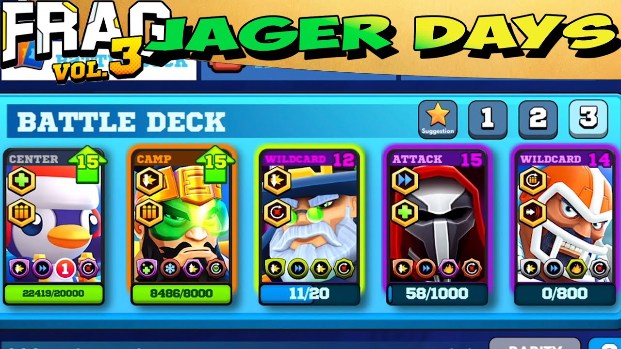 FRAG Pro Shooter Vol.3 - Jager Days💥Gameplay🔥(iOS,Android) - YouTube