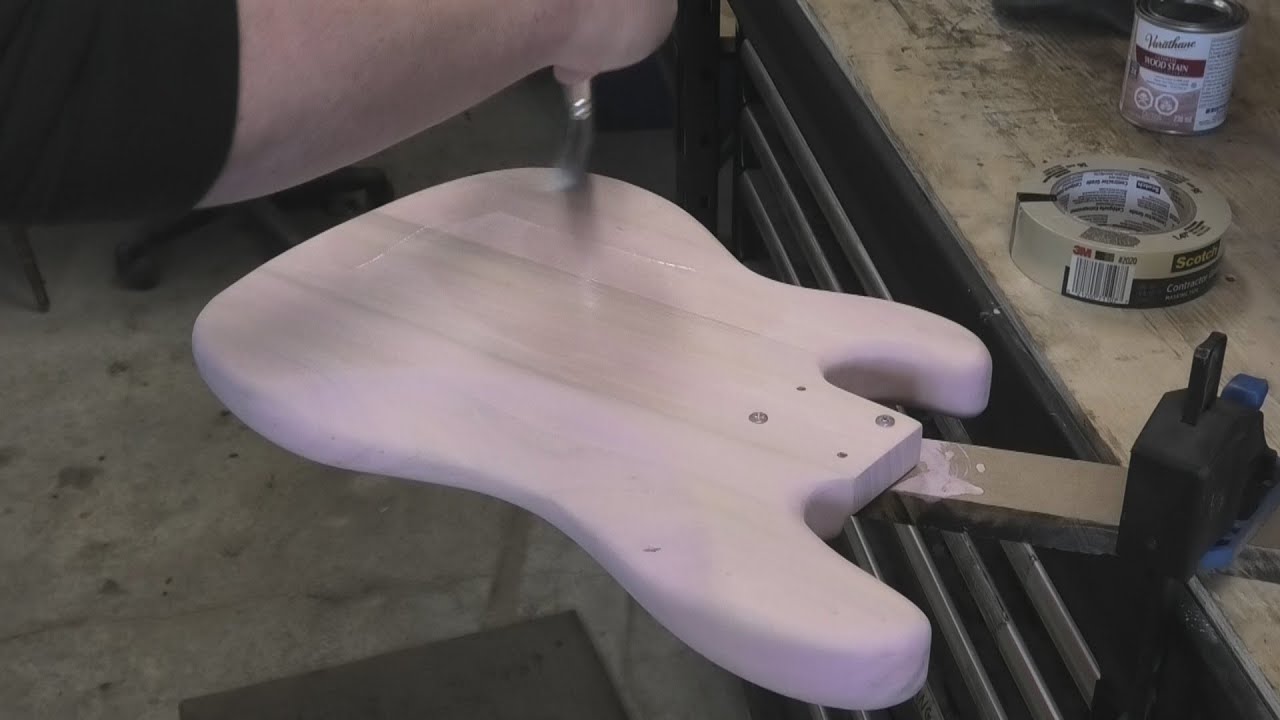 SOLO Guitars Short Scale P-Bass Build - YouTube
