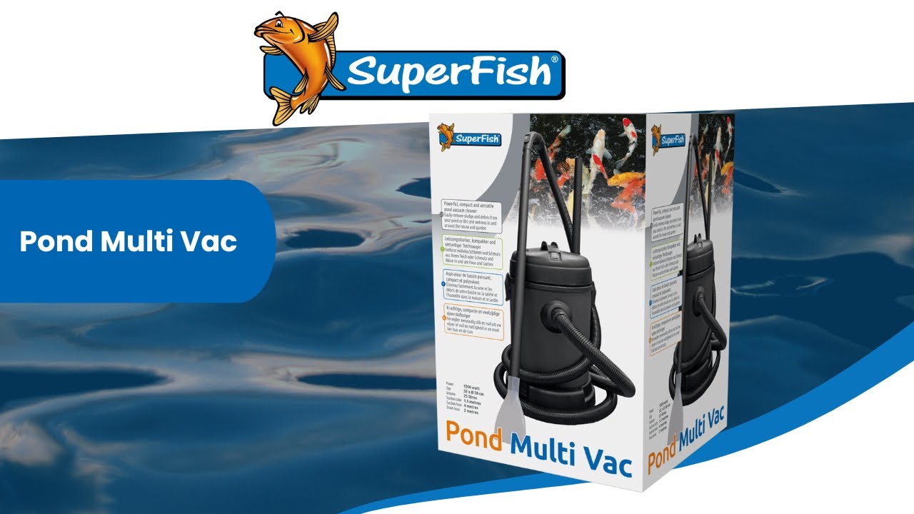 SuperFish Pond Multi Vac | How To - YouTube