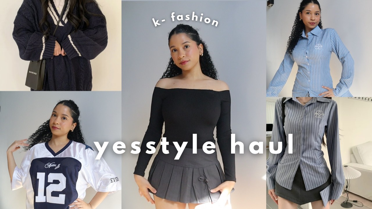 cute clothes from yesstyle *try on haul* - YouTube
