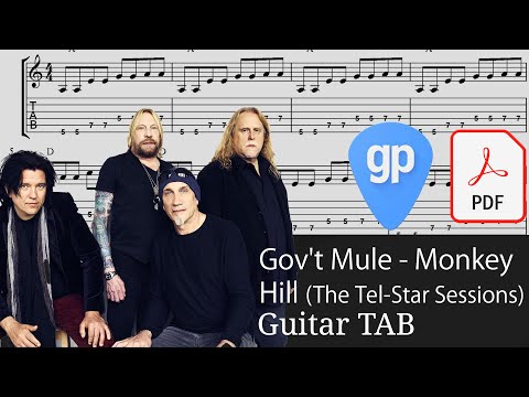 Gov't Mule - Monkey Hill (The Tel-Star Sessions) Guitar Tabs [TABS]