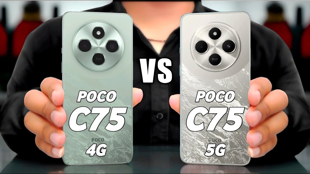 Poco C75 4G Vs Poco C75 5G || Full Comparison ⚡ - YouTube
