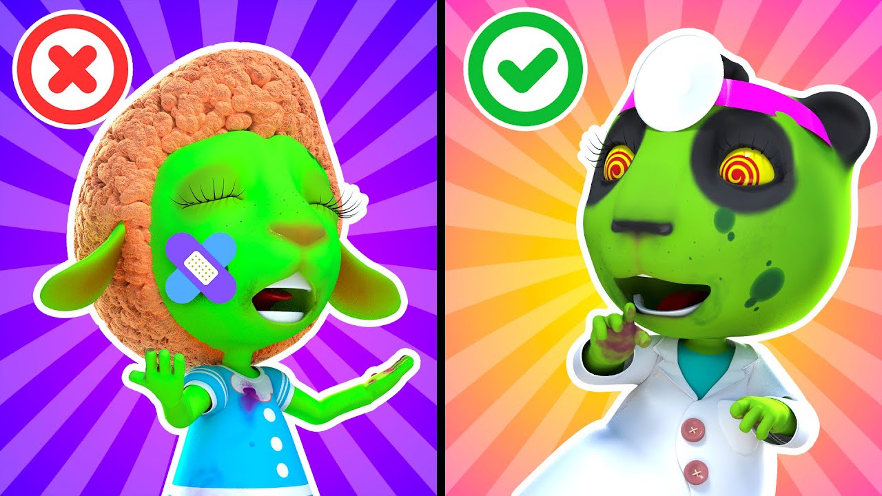 Oh No! Zombie Dolly got Sick! | Cartoon for Kids | Dolly and Friends ...
