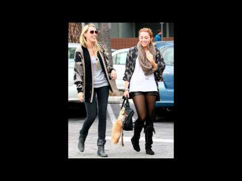 Miley Cyrus in Pantyhose And Tights
