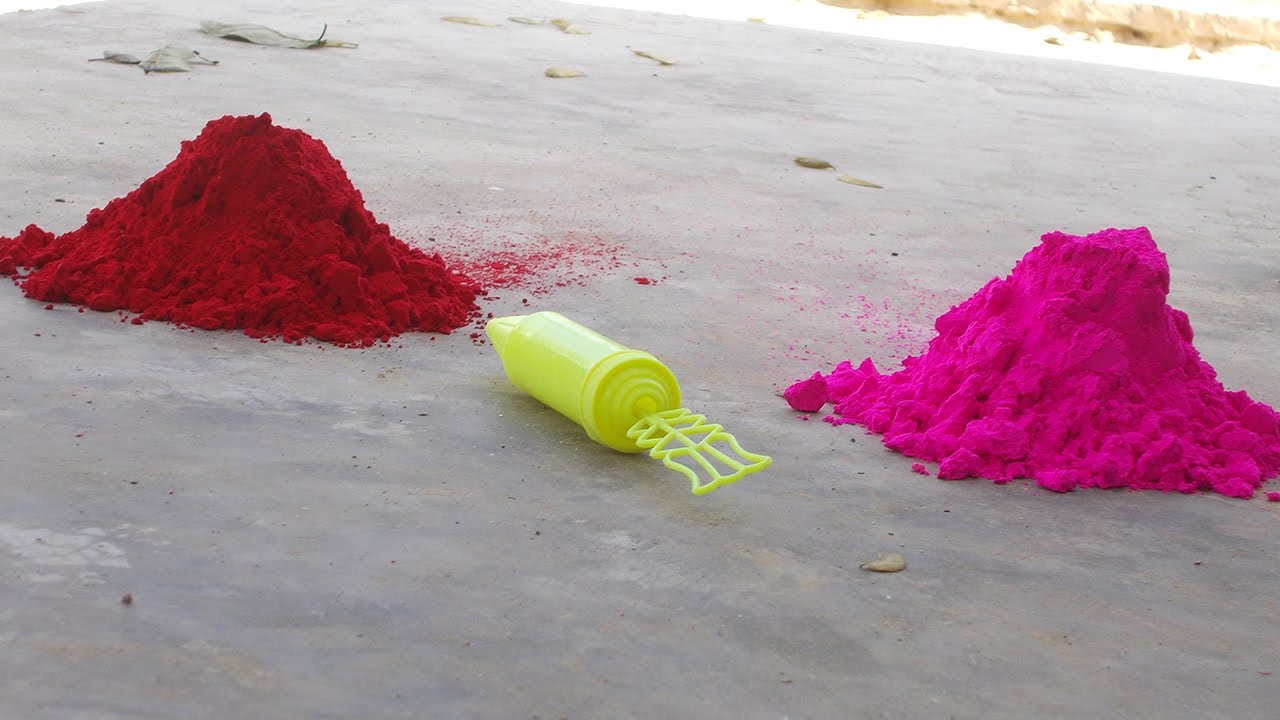 DIY COLOUR GUN / HAPPY HOLI / 2020 / - YouTube