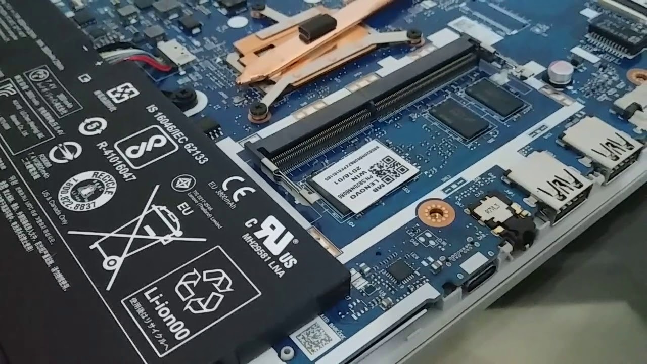 Agregar módulo memoria RAM y Disco Solido SDD Lenovo 320 y Lenovo 330 - YouTube