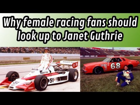 Why female racing fans should look up to Janet Guthrie - YouTube