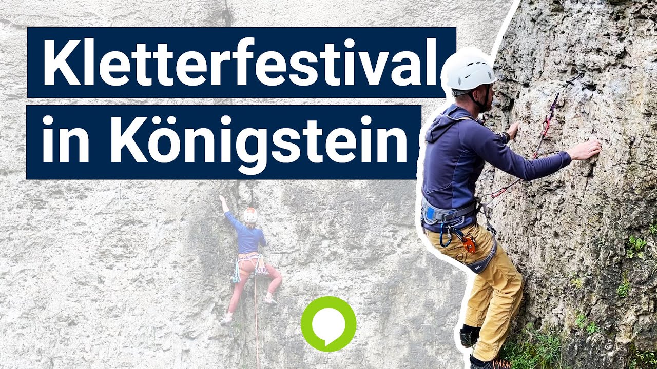 Kletterer wagen sich beim Frankenjura-Kletterfestival trotz Regens an ...