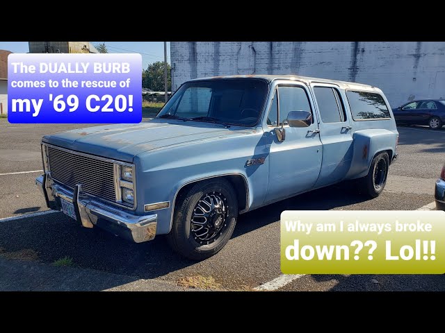 Lifted Chevy Dually Suburban