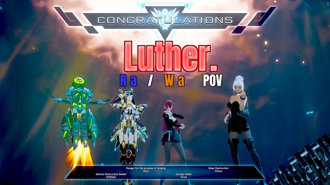 [PSO2:NGS] - Luther, False Conqueror Manifest [Ranger/Waker] - YouTube
