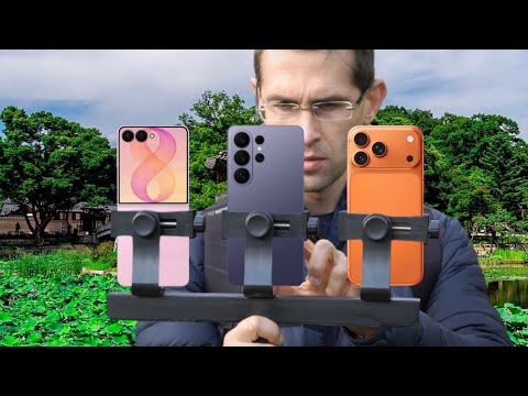 Samsung Galaxy Z Flip 8 vs Galaxy S26 Ultra vs iPhone 17 Pro Max || Camera Test Comparison