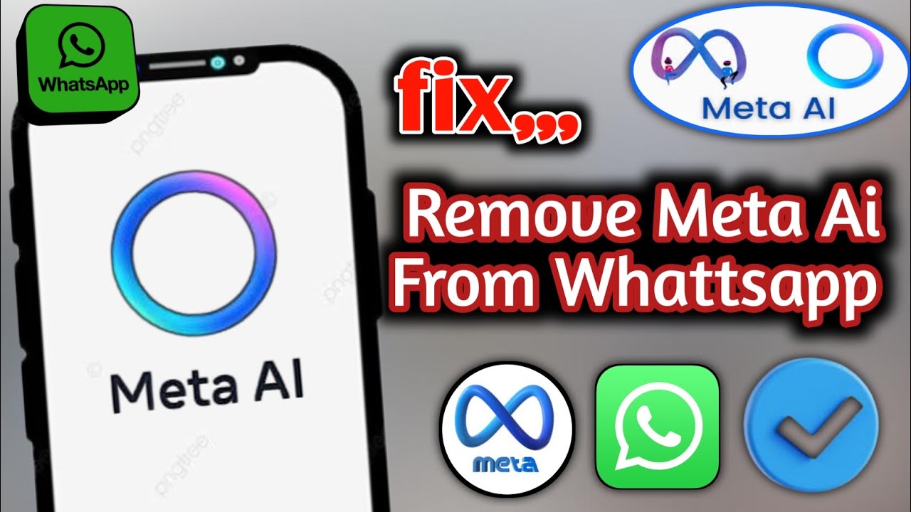 How to Remove Meta Al from WhatsApp (2025). Deleted Meta ai In ...