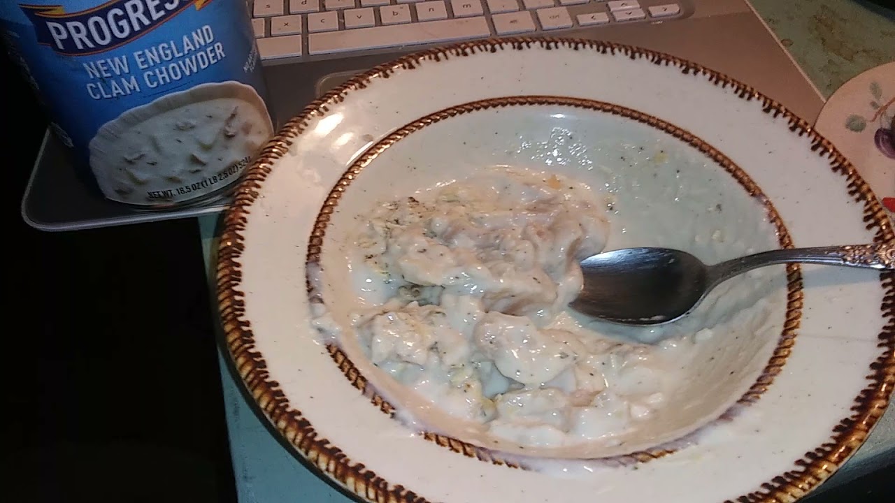 Progresso™ Soup - Clam Chowder Classic - YouTube