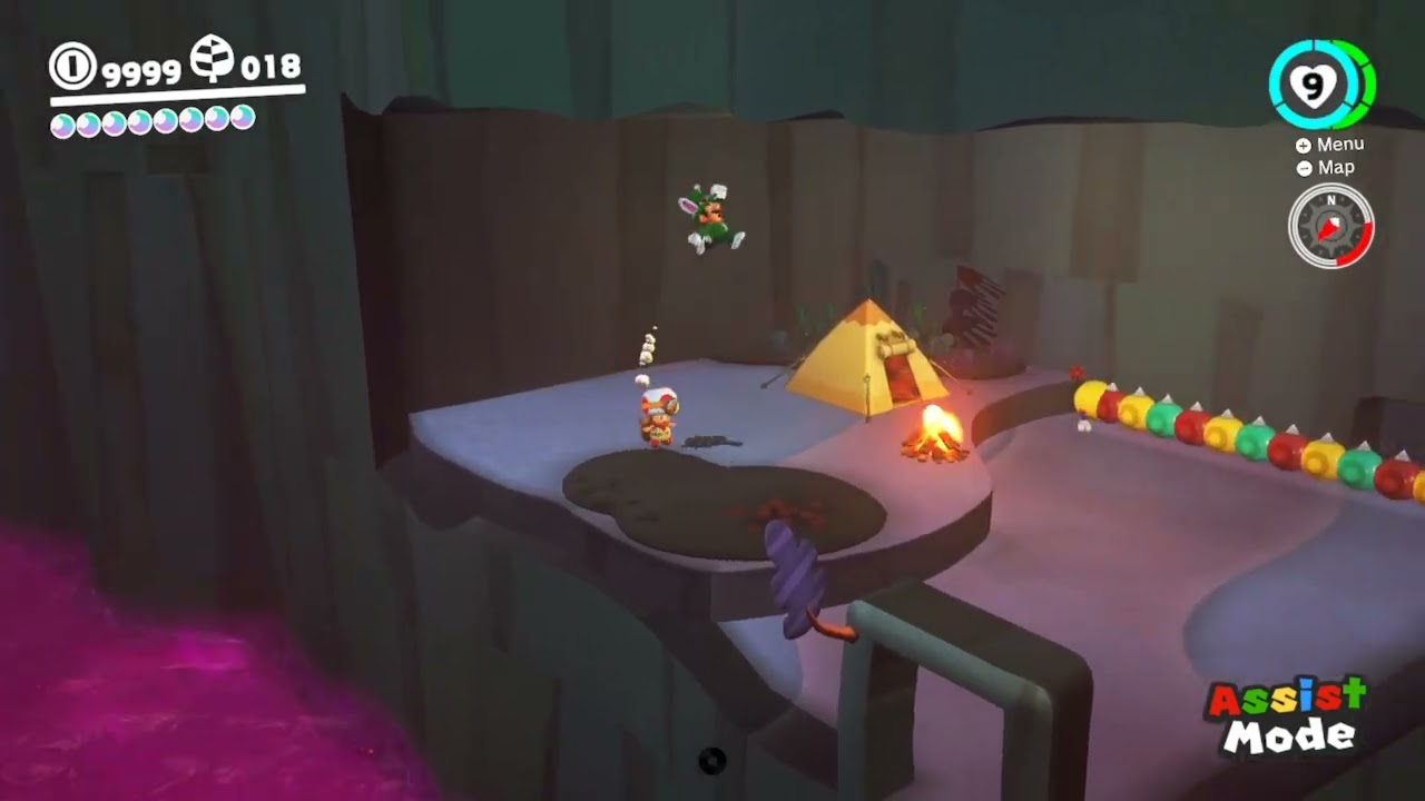 Captain Toad + Fire 🔥: Super Mario Odyssey [Speed Up] - YouTube